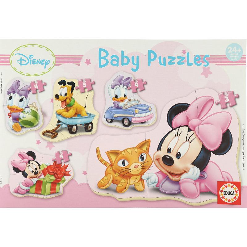 Educa Baby Puzzles Minnie Mouse Picture Puzzle 21 Pieces - Jarir ...