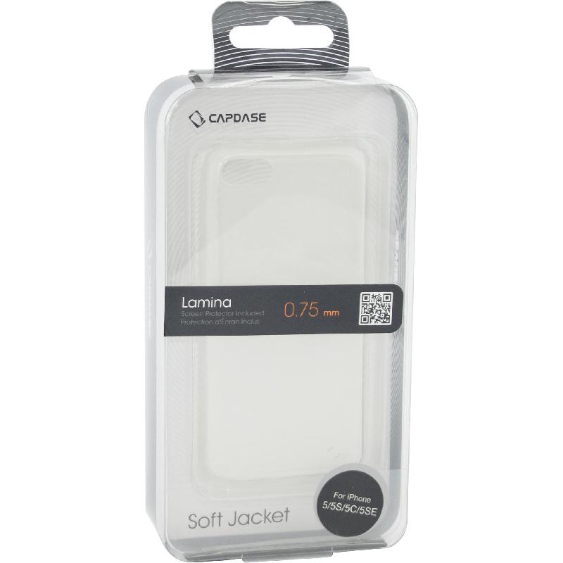 Capdase Soft Jacket Lamina Back Cover Mobile Case for iPhone 5/iPhone ...