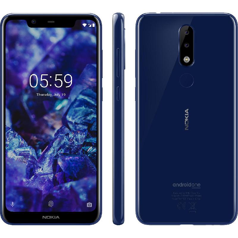 Nokia 5.1 Plus 32 GB Midnight Gloss Blue - Jarir Bookstore KSA