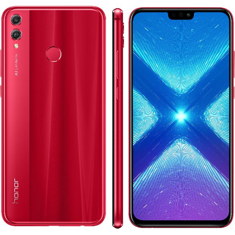 Honor 8X 128 GB Red - Jarir Bookstore KSA