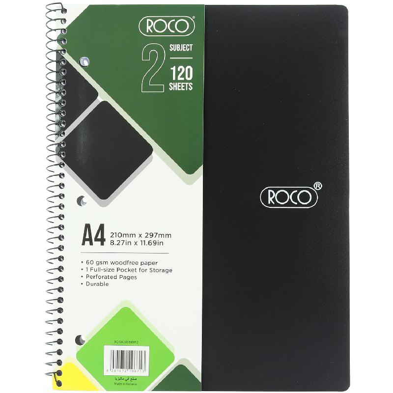 Roco Neon Notebook A4 - Jarir Bookstore KSA