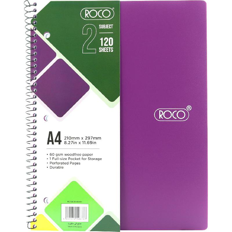 Roco Neon Notebook A4 - Jarir Bookstore KSA