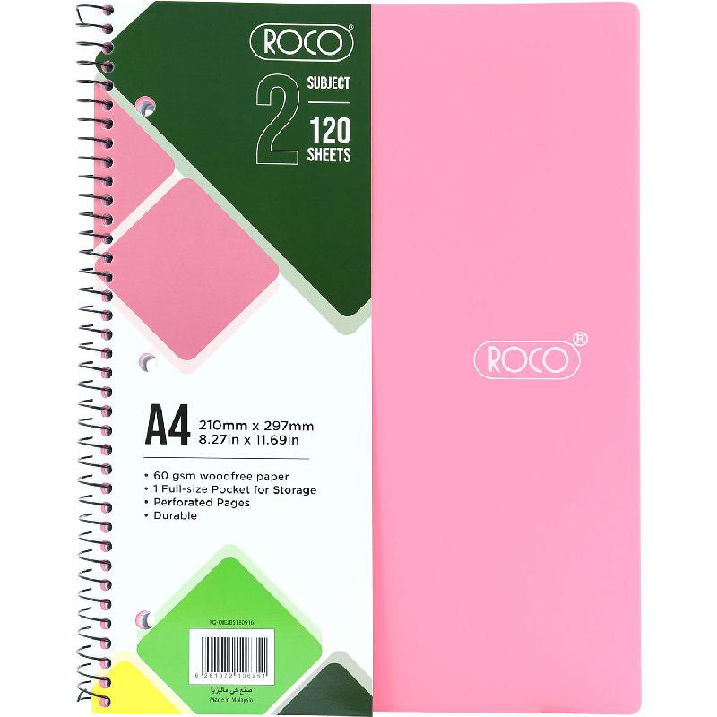 Roco Neon Notebook A4 - Jarir Bookstore KSA
