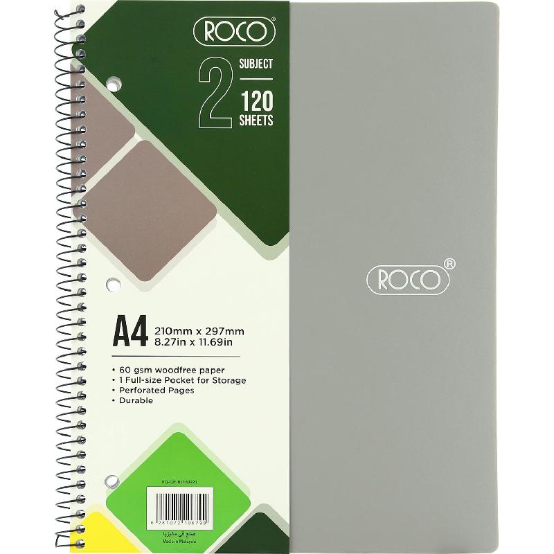 Roco Neon Notebook A4 - Jarir Bookstore KSA