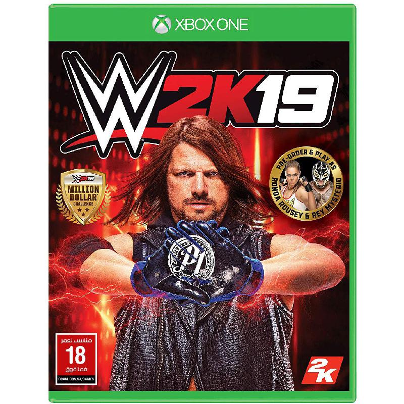 WWE 2K19 Xbox One (Games) Blu-ray Disc 2K Sports - Jarir Bookstore KSA
