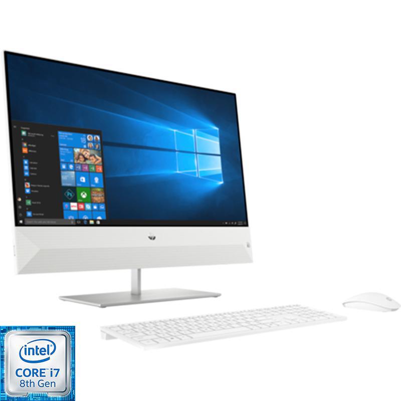HP Pavilion 24-xa0008nx Desktop Computer 23.8" Intel Core i7-8700T (8th ...