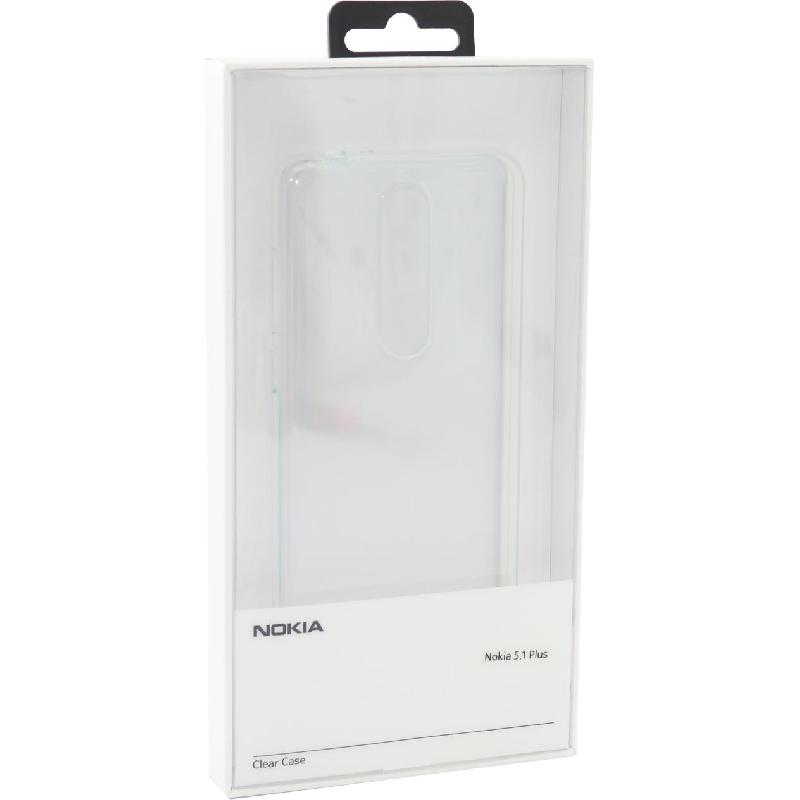 Nokia Back Cover Mobile Case for (Nokia) 5.1 Plus Clear Nokia