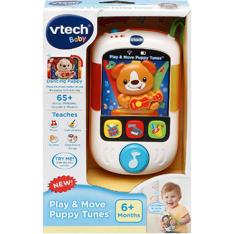 VTech Baby Play & Move Puppy Tunes Electronic Device White - Jarir ...