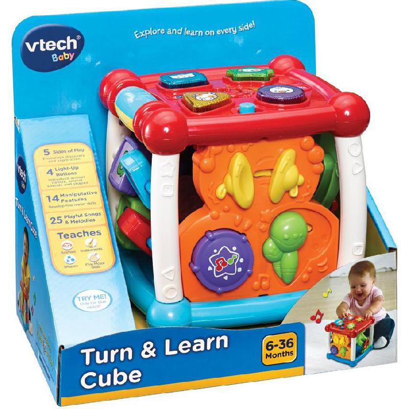 VTech Turn & Learn Cube Electronic Device at Jarir Bookstore KSA
