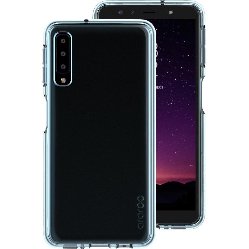 Araree Back Cover Mobile Case for (Samsung) Galaxy A7 2018 Blue Araree