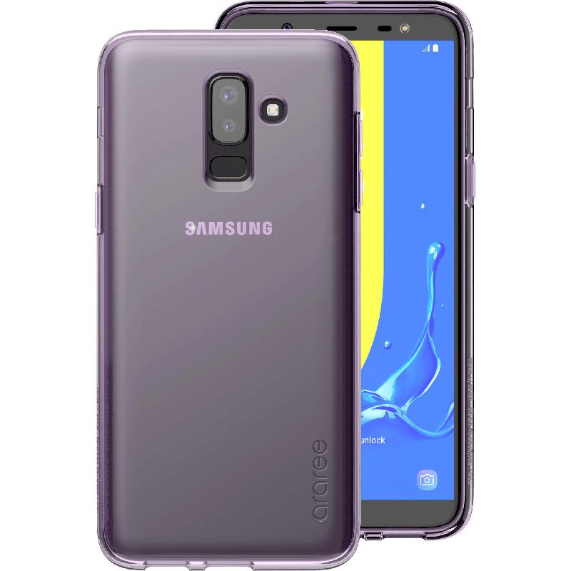 Araree Back Cover Mobile Case for (Samsung) Galaxy J8 Purple Araree