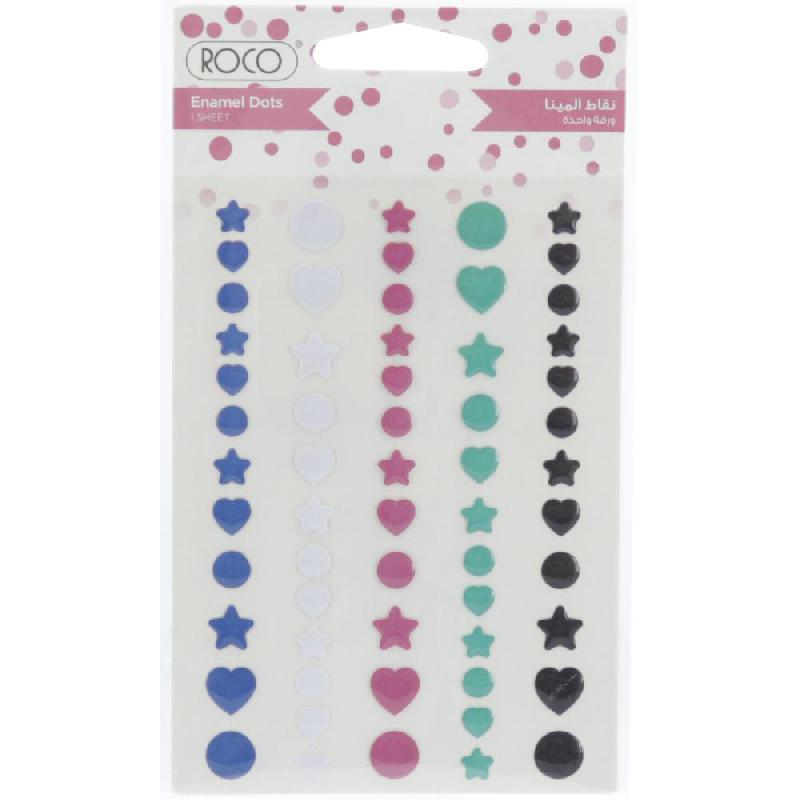 Roco Enamel Stickers, Bloom, Assorted Color price in Saudi Arabia ...