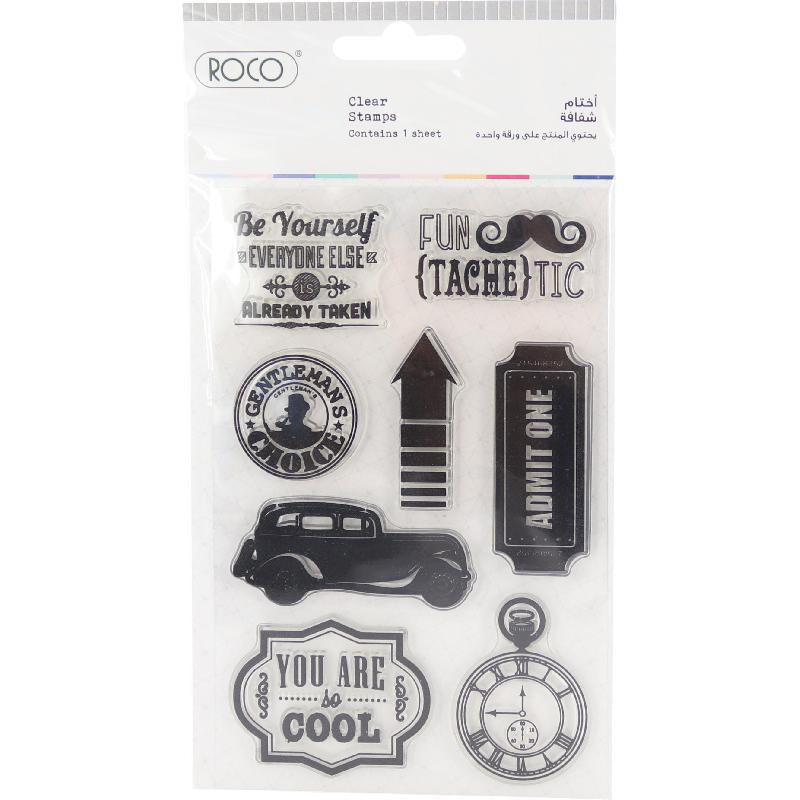 Roco Layering Stamp, Mustache, Clear price in Saudi Arabia | Jarir ...