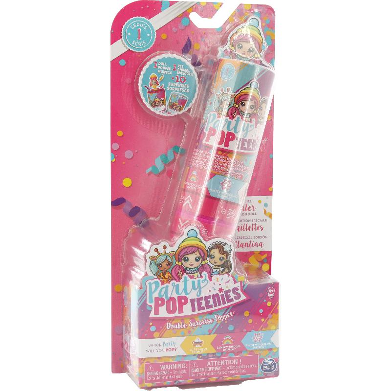 Spin Master Party POPteenies Series 1, Double Surprise Popper, with ...