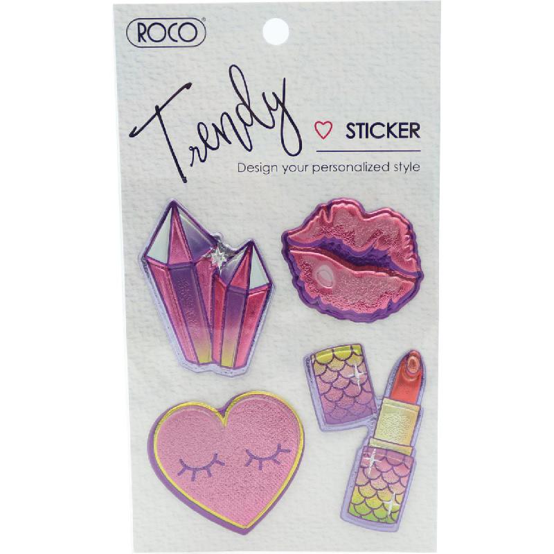 Trendy Lips Decorative Stickers - Jarir Bookstore KSA