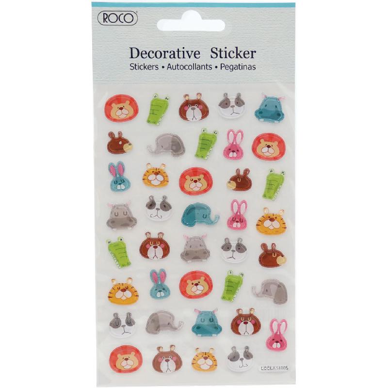 Roco Animal, Mini Decorative Stickers - Jarir Bookstore KSA