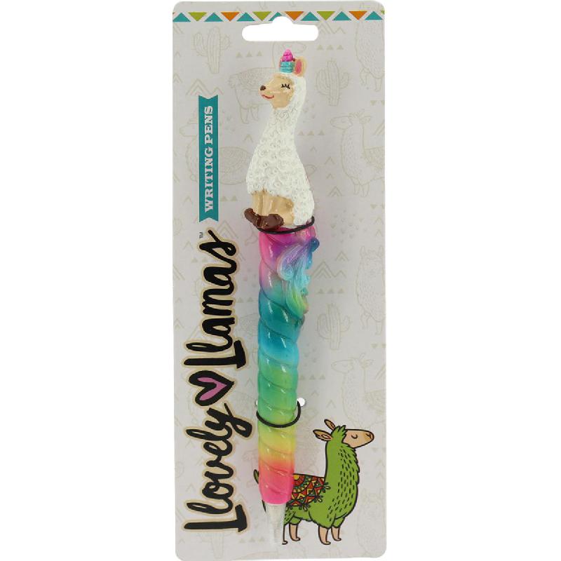 Lovely Llamas Corn Dry Ink Pen Black Ink Color - Jarir Bookstore UAE