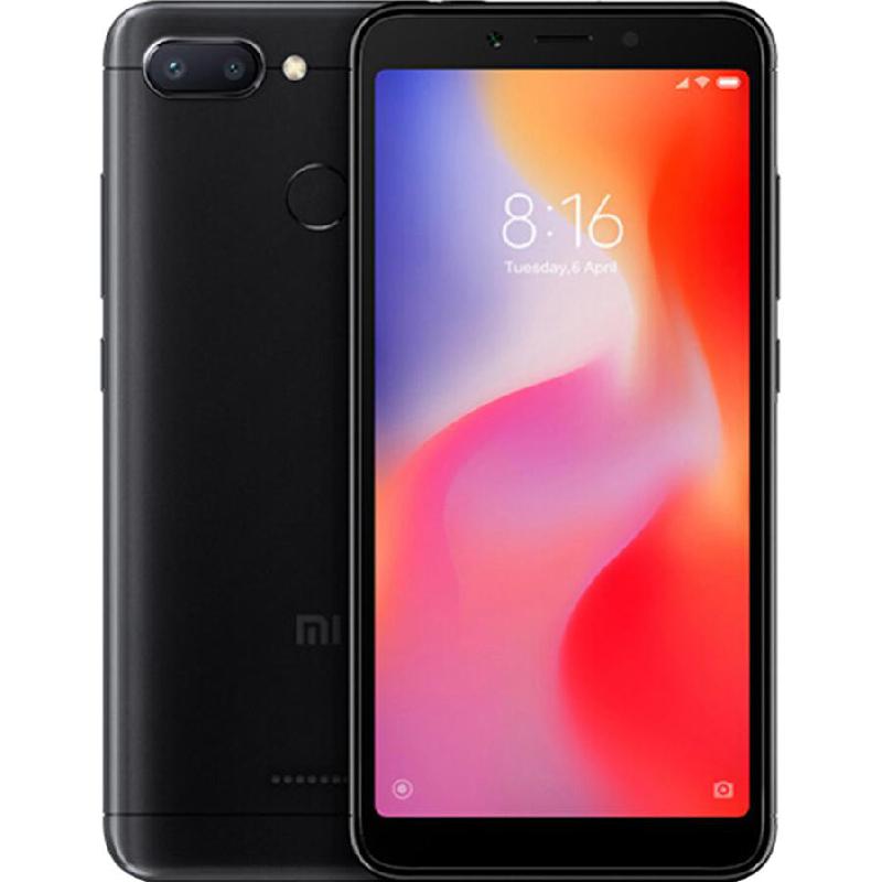 Xiaomi Redmi 6 32 GB Black - Jarir Bookstore KSA