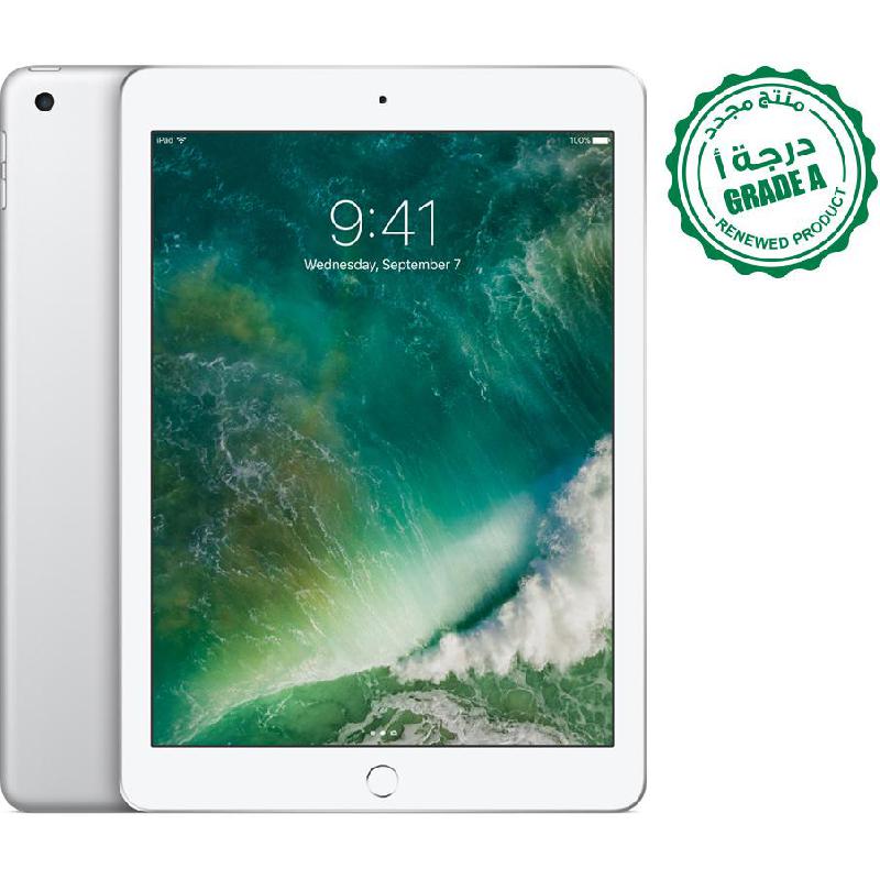 Apple iPad Tablet - Wi-Fi 9.7" 128 GB (NAND Flash) Silver Renewed Grade ...