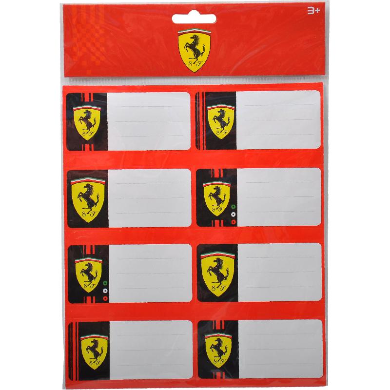 Ferrari Iconic Sticker Label - Jarir Bookstore KSA