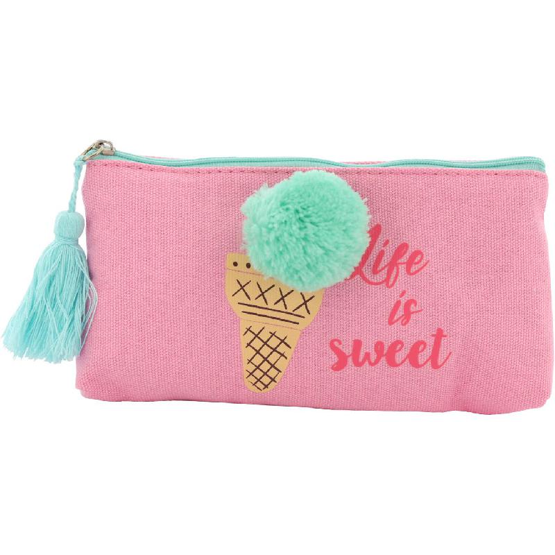 Soft Pencil Case Life is Sweet - Jarir Bookstore KSA