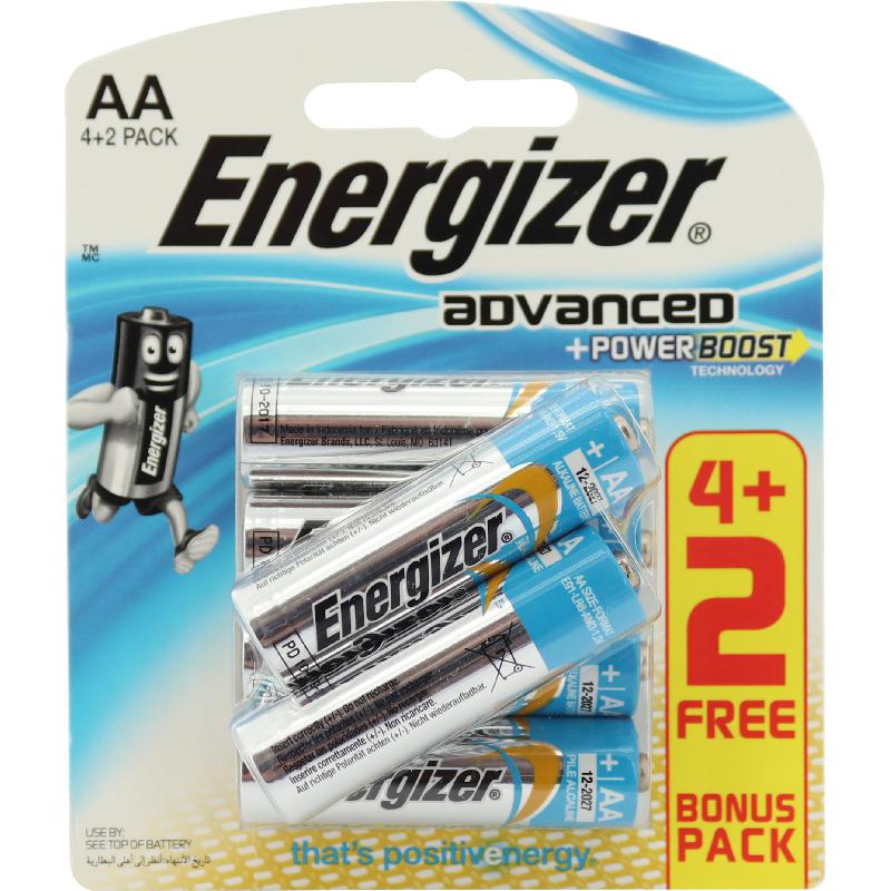 Energizer Advanced +Powerboost AA Multipurpose Battery 1.5 Volts ...