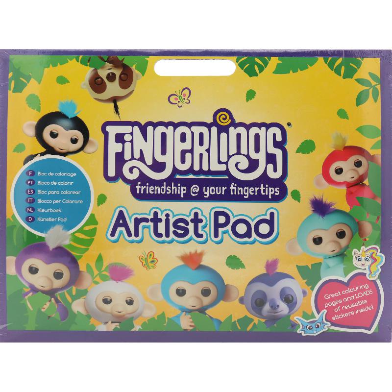 Fingerlings Artist Pad Fingerlings Staffs of Alligator Books - مكتبة ...