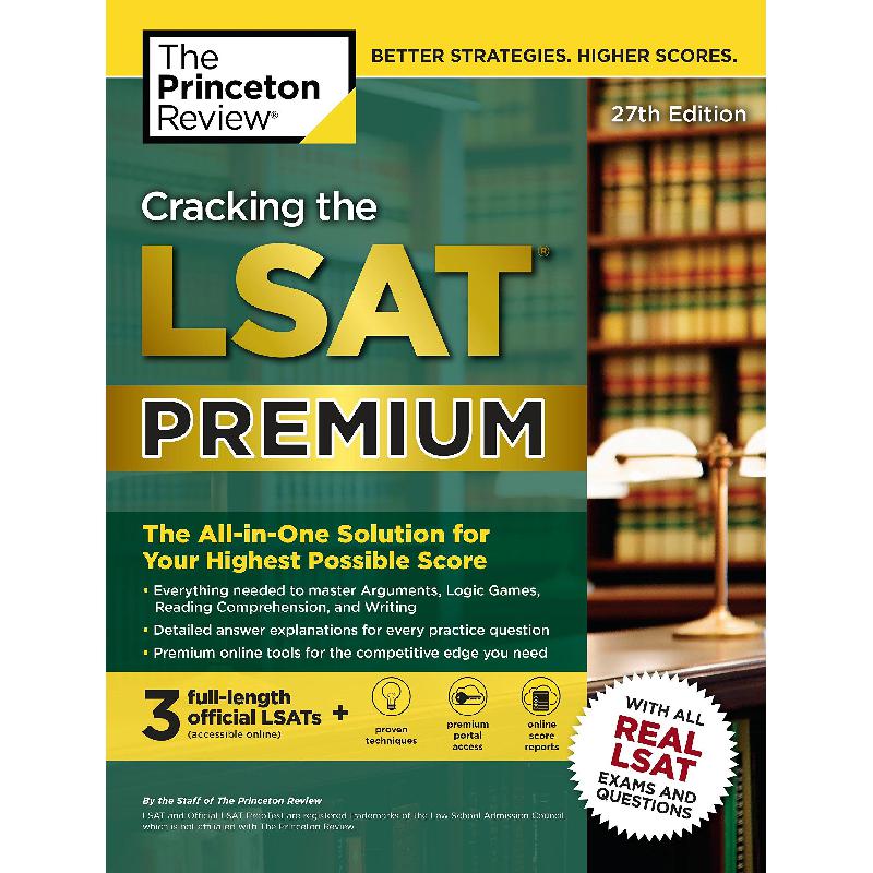 Cracking The LSAT Premium, 27th Edition LSAT Staffs of The Princeton ...