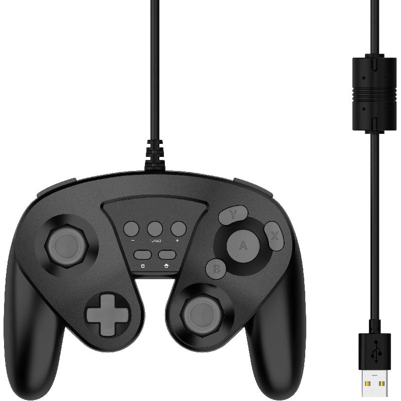GT-COUPE GameCube Controller, Wired, for (Nintendo) Switch, Black price ...