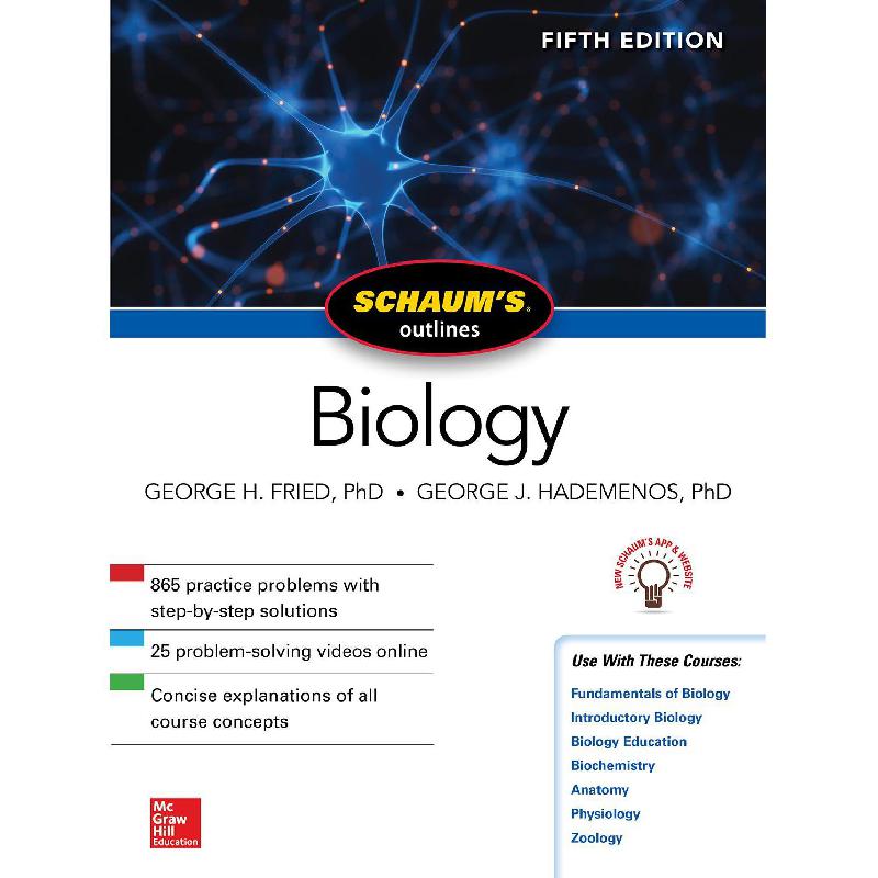 Biology, 5th Edition Schaum's Outlines George Fried - Jarir.com KSA
