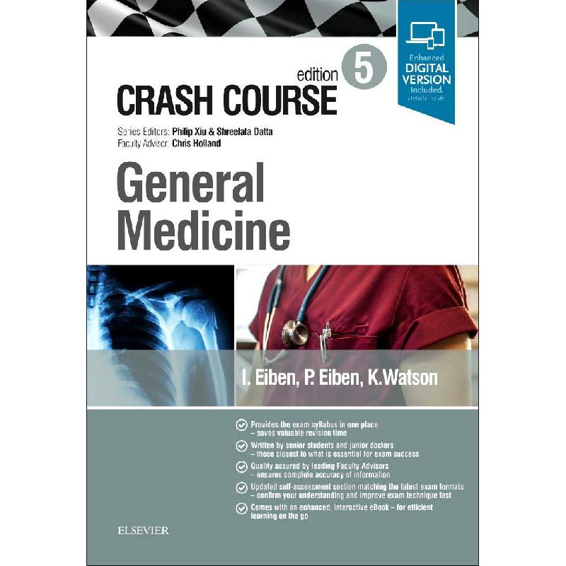 General Medicine, 5th Edition Crash Course Inez Eiben - Jarir.com KSA