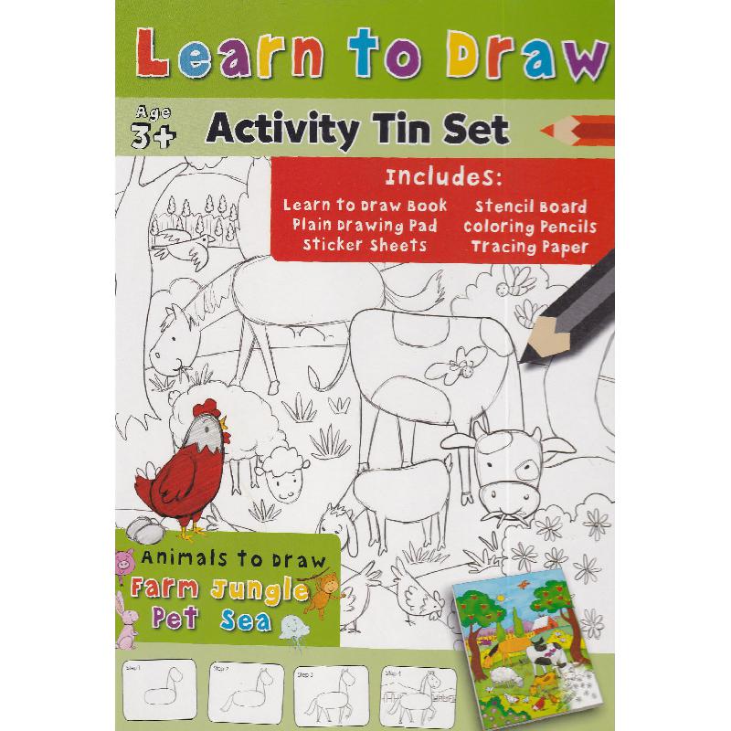 Doodle Activity Tin Set Draw & Learn - Jarir.com KSA