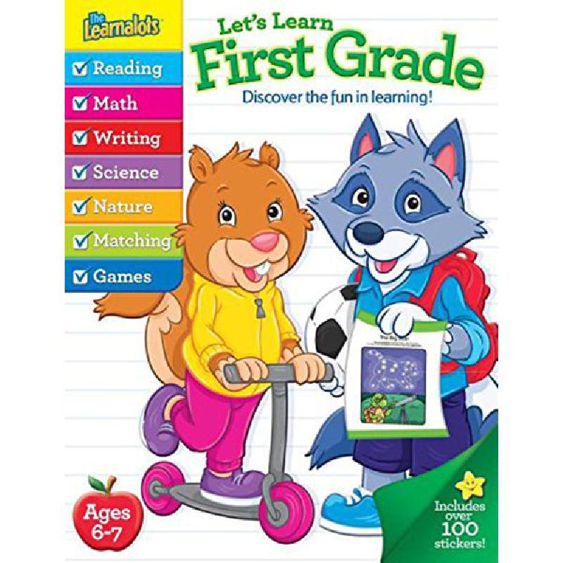 Let's Learn First Grade, Ages 6-7 Learnalots Nikki Boetger - مكتبة جرير ...