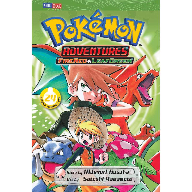 Pokemon Adventures: FireRed & LeafGreen, Volume 24 Pokemon Hidenori ...
