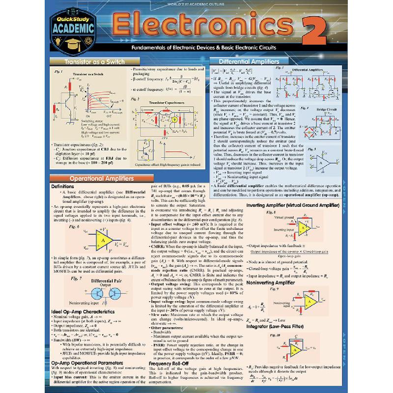Electronics 2 (Quickstudy Reference Guide) price in Saudi Arabia ...