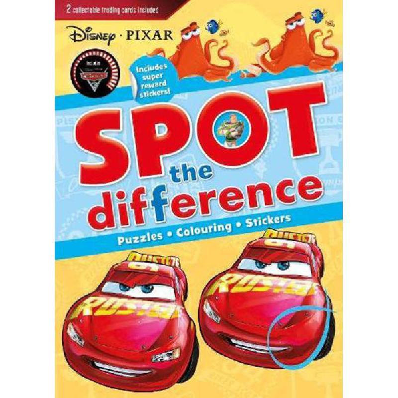 Spot the Difference Disney PIXAR Staffs of Parragon في مكتبة جرير السعودية