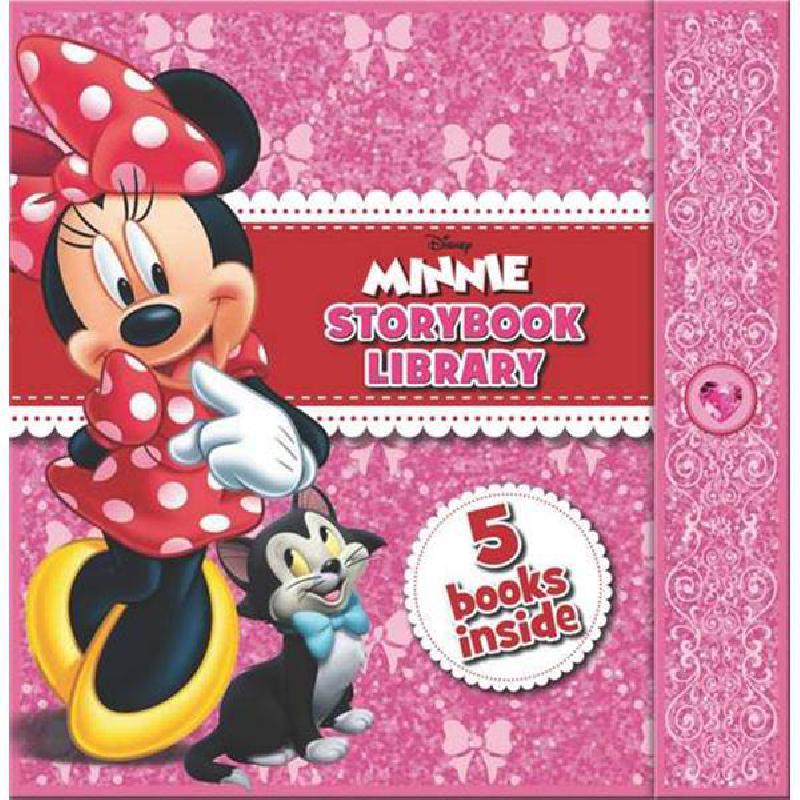 Storybooks Library - 5 Books Inside Minnie Mouse Staffs of Disney ...