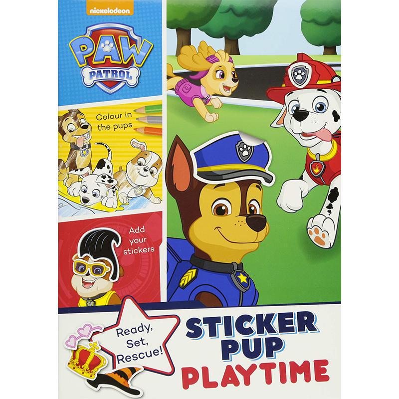 Sticker Pup Playtime PAW Patrol Staffs of Parragon - Jarir.com KSA