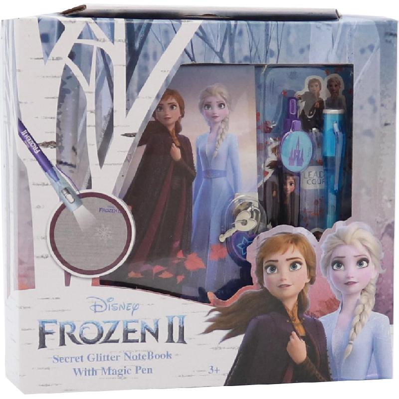 Disney Frozen II Secret Glitter Notebook with Magic Pen Organizer ...