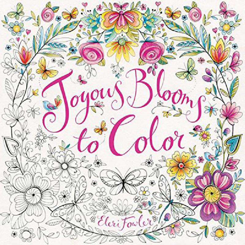 Joyous Blooms to Color Eleri Fowler - مكتبة جرير السعودية