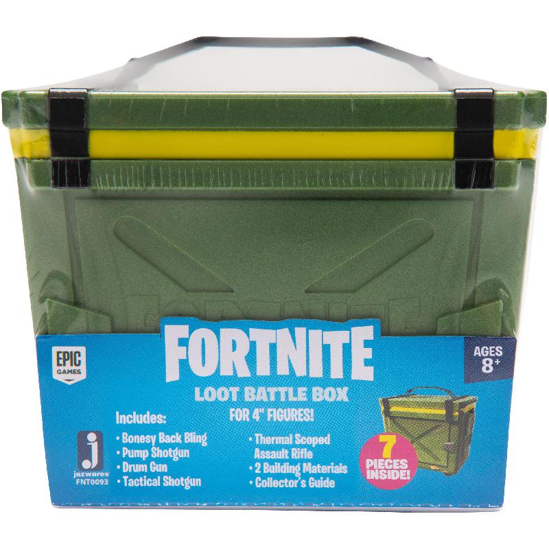 Jazwares Fortnite Loot Battle Box Toy Collectible Green - Jarir ...