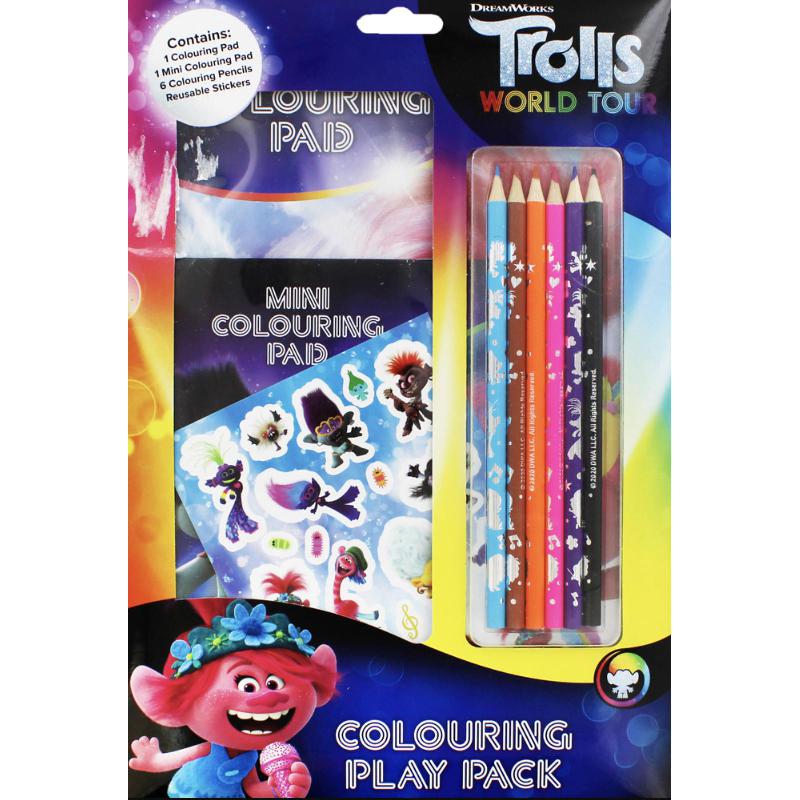 Trolls 2: Colouring Play Pack Trolls Staffs of Alligator Books - Jarir ...
