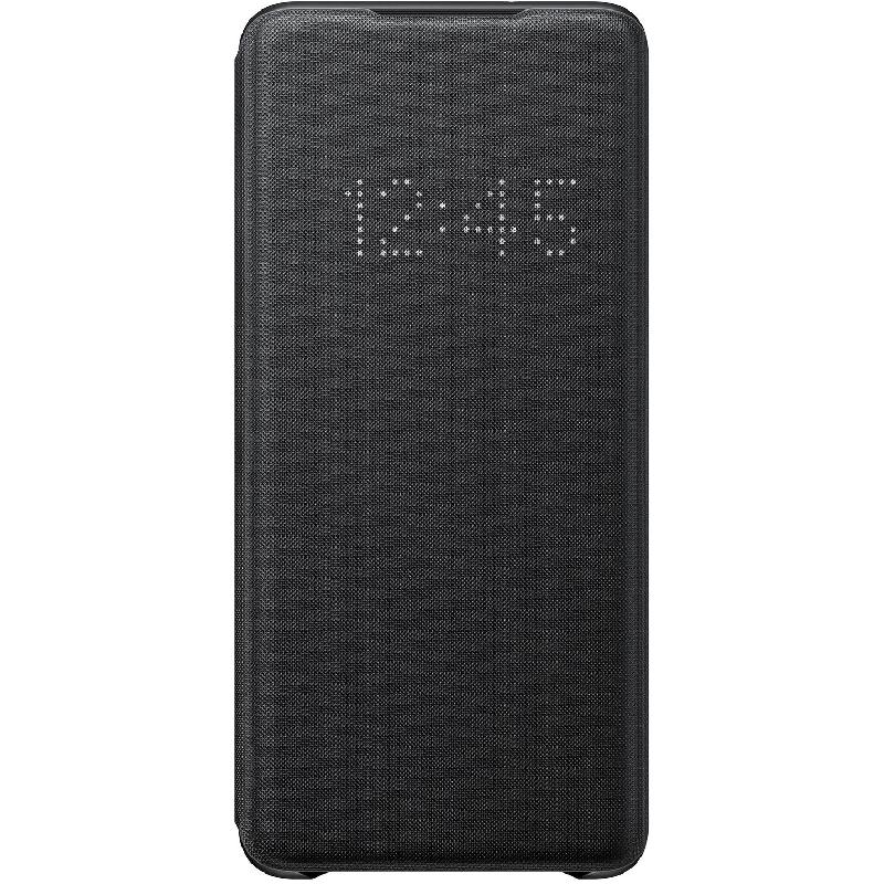 Samsung LED View Flip Cover Mobile Case for (Samsung) Galaxy S20+ Black ...
