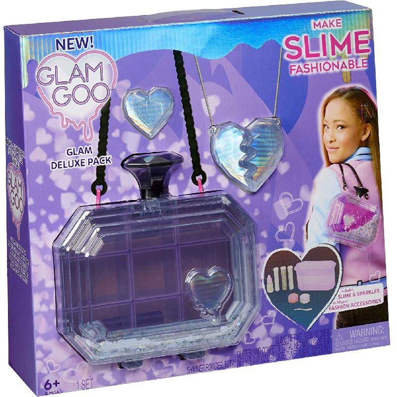 MGA Entertainment Glam Goo Slime Glam Deluxe Pack Fashion Activity Set ...