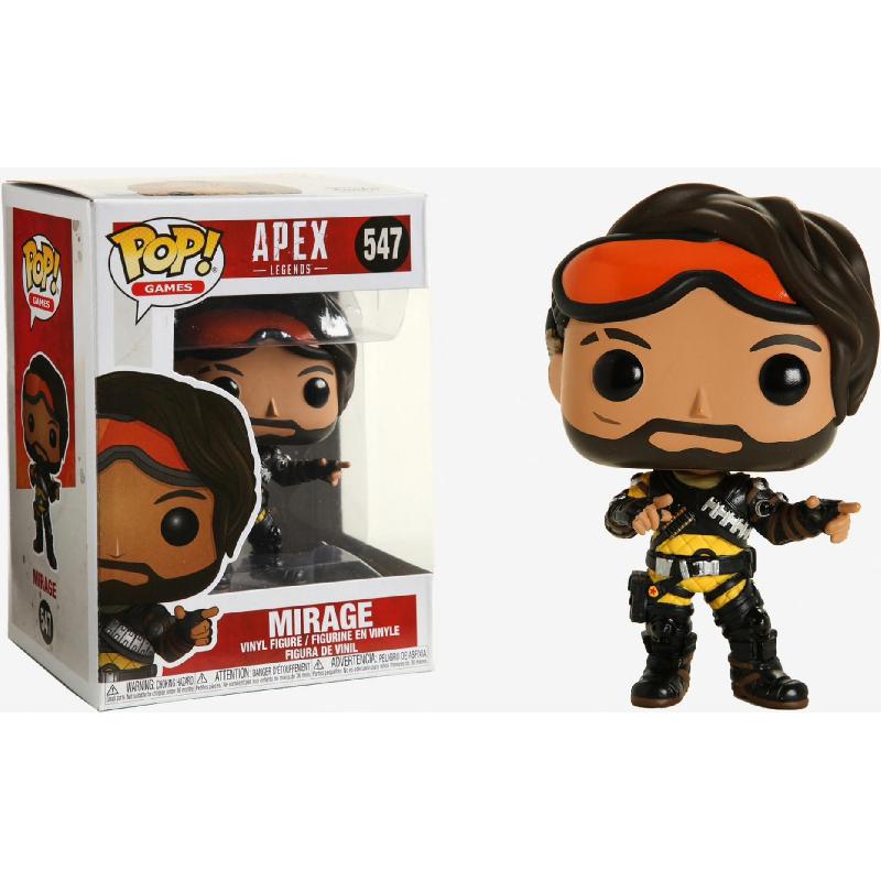 Funko Pop! Games Apex Legends: Mirage Toy Collectible Hyperspace Gold ...