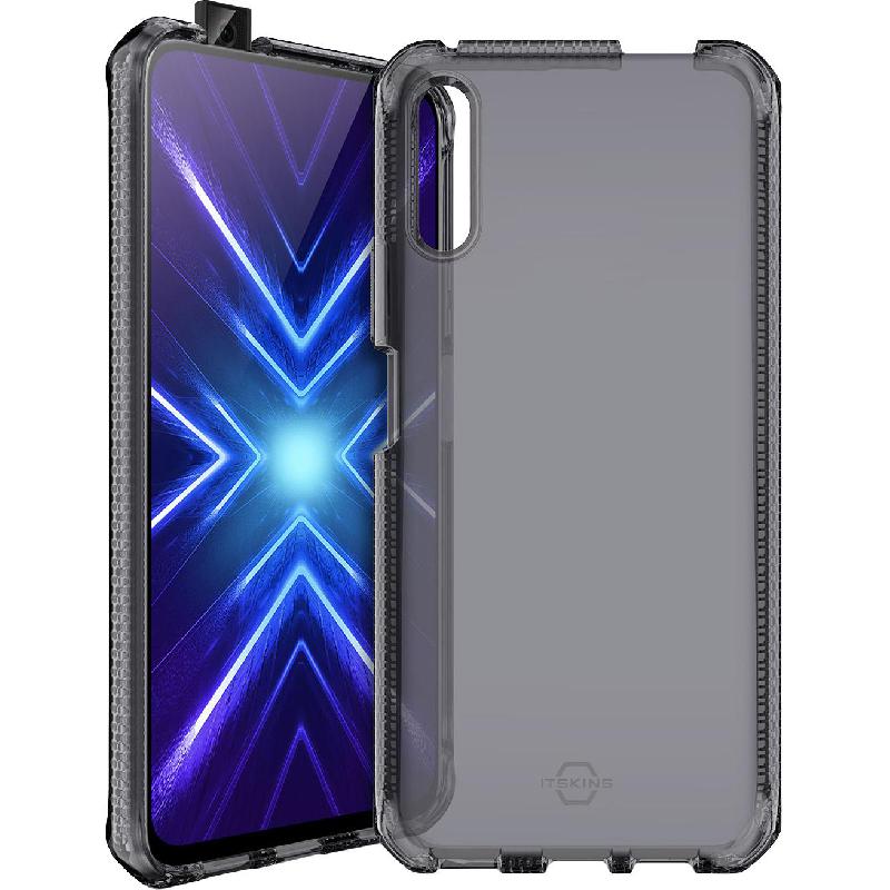 ITskins SpectrumClear Back Cover Mobile Case for Huawei Y9s Black/Clear ...