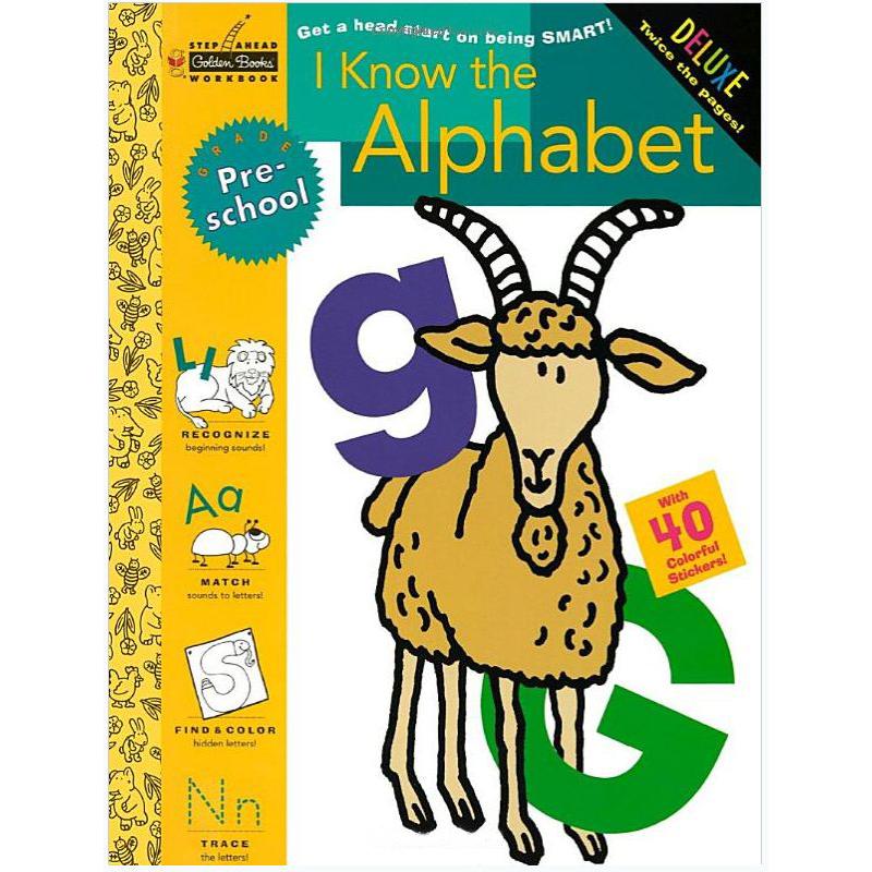 I Know the Alphabet, Preschool Step Ahead Golden Books Stephen Covey ...