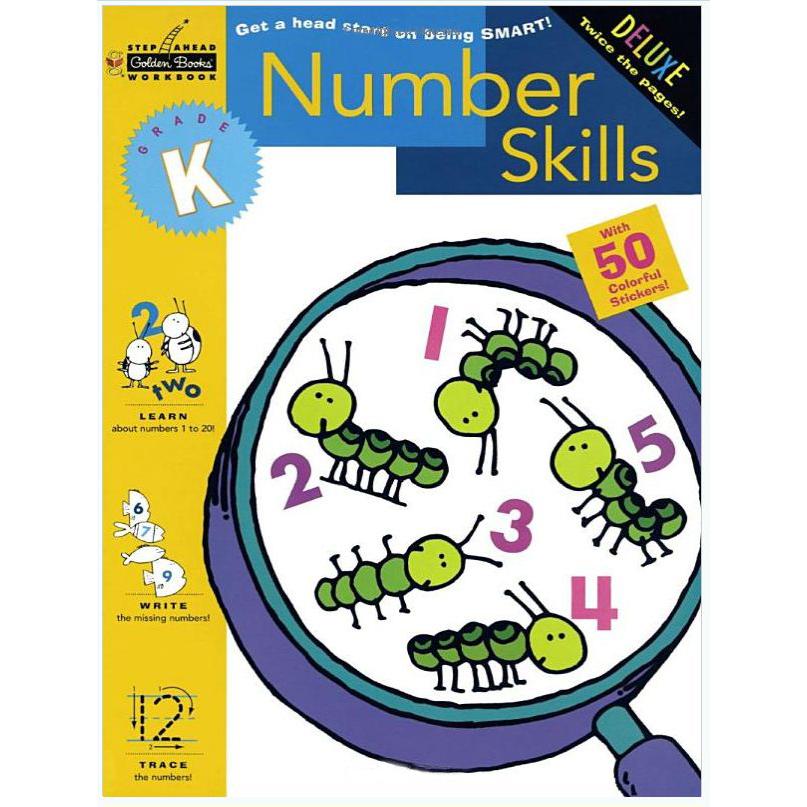 Step ahead Number Skills, Grade K Step Ahead Golden Books Staffs of ...